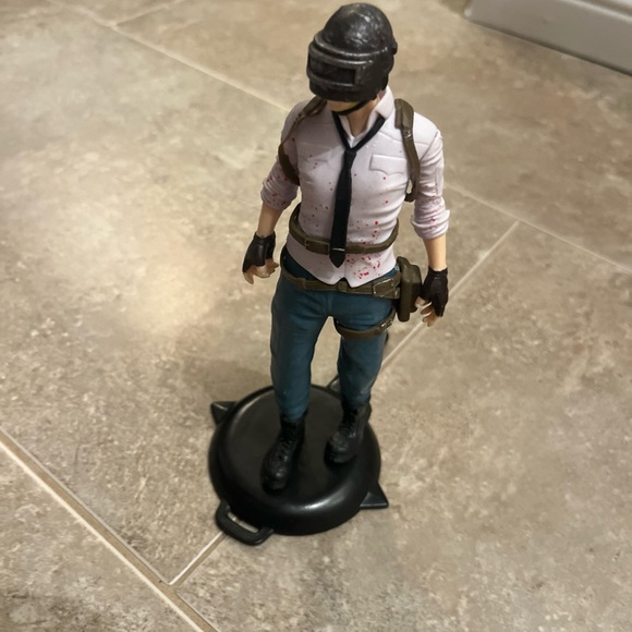 Toys | Game Pubg Action Figure 7 Inch Doll Level 3 Helmet Saucepan ...